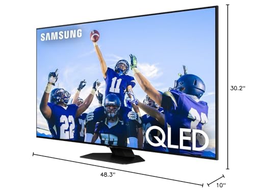 SAMSUNG QN55Q80CAFXZA 55 Inch 4K QLED Direct Full Array with Dolby Smart TV with a HW-Q60B 3.1ch Soundbar and Subwoofer with DTX Virtual:X (2023)(USED)