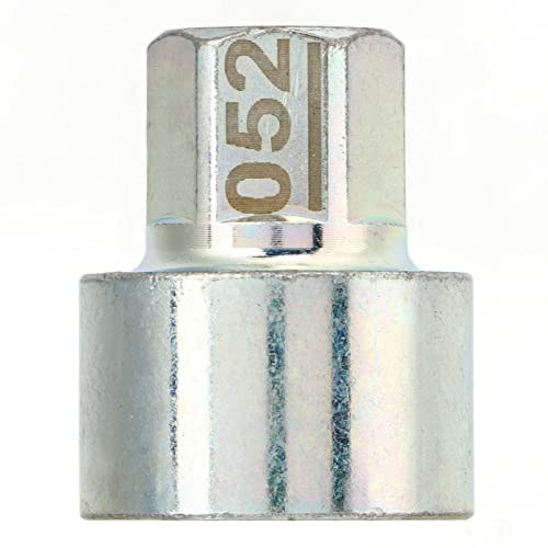 Anti Theft Lugnut,Wheel Lock Key Anti Theft Lugnut Socket Replacement for 1 3 5 6 7Series X1 X2 X3 X4 X5 X6 Z4 (052)