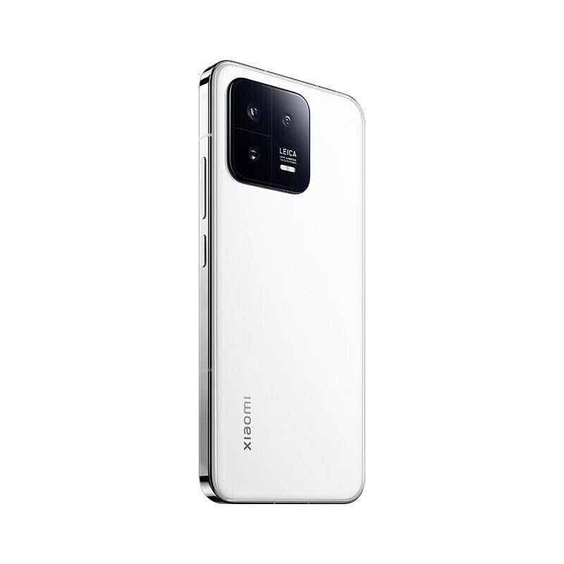 Xiaomi 13 5G Dual 256GB 8GB RAM Factory Unlocked (GSM Only | No CDMA - not Compatible with Verizon/Sprint) China Version, GSM Model, Mobile Cell Phone - White