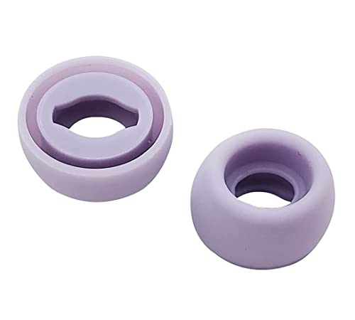 ALXCD Ear Tips Compatible with Galaxy Buds Pro Earbuds, S/M/L 3 Size 3 Pairs Silicone Replacement Eartips Earbuds Tips, Compatible with Galaxy Buds Pro SM-R190, 3 Pairs, Phantom Violet