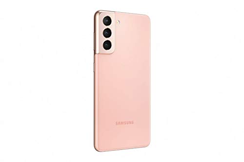 SAMSUNG Galaxy S21 5G (SM-G991B/DS) Dual SIM 128GB, 6.2β, Factory Unlocked GSM, International Version - No Warranty - Phantom Pink