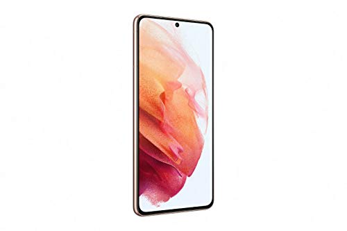 SAMSUNG Galaxy S21 5G (SM-G991B/DS) Dual SIM 128GB, 6.2β, Factory Unlocked GSM, International Version - No Warranty - Phantom Pink