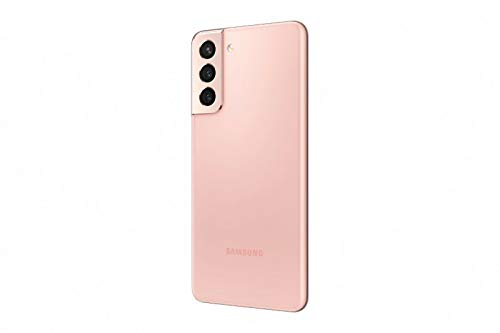 SAMSUNG Galaxy S21 5G (SM-G991B/DS) Dual SIM 128GB, 6.2β, Factory Unlocked GSM, International Version - No Warranty - Phantom Pink