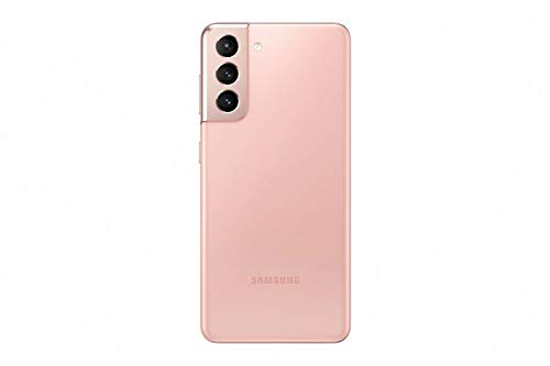SAMSUNG Galaxy S21 5G (SM-G991B/DS) Dual SIM 128GB, 6.2β, Factory Unlocked GSM, International Version - No Warranty - Phantom Pink