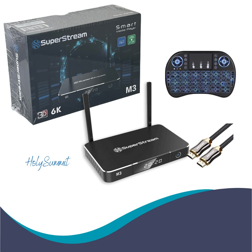 SuperStream M3 Adroid TV Box Latest Technology