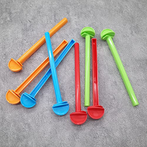 8 Canary Finch Budgie Bird Cage Universal Plastic Stand Perches Holders(5.7 Inches)