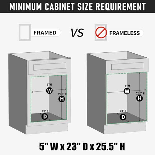 LOVMOR Adjustable Pull Out Cabinet Organizer 4½” W x 24½”H 4-Tier Narrow Cabinet Drawers Slide Out with Soft Close Wood Spice Rack for Narrow Cabinet