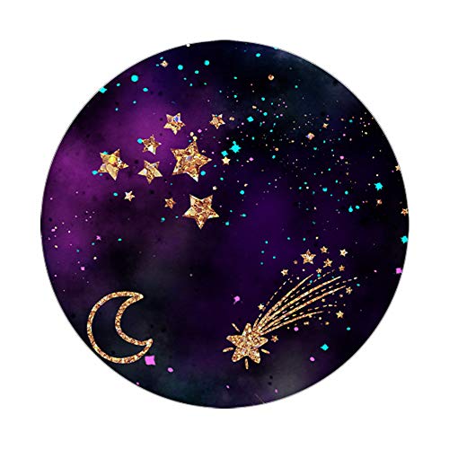 Galaxy Space in Yellow Cyan Purple Green Blue Black AEHP657 PopSockets PopGrip: Swappable Grip for Phones & Tablets