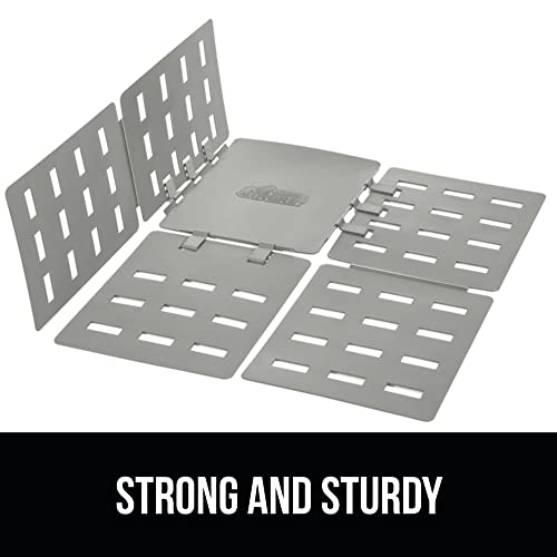 Gorilla Grip Shirt Folding Board, Easy Fast T-Shirt and Clothes Folder, Adult Clothing, Durable Plastic Organizer, Compact for Travel, Laundry Boards, Tshirt Flipfold Tool, Gray