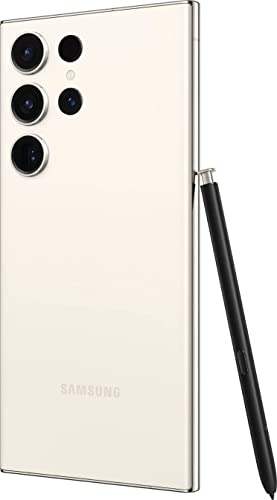 SAMSUNG Galaxy S23 Ultra 5G, US Version, 1TB, Cream - Unlocked (Renewed)