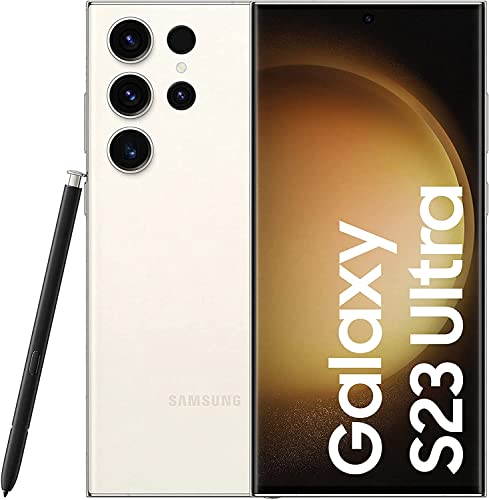 SAMSUNG Galaxy S23 Ultra 5G, US Version, 1TB, Cream - Unlocked (Renewed)