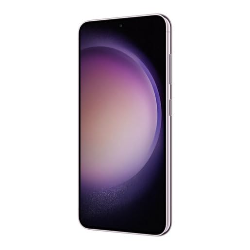 SAMSUNG Galaxy S23 5G (128GB, 8GB) 6.1" AMOLED 2X, 50MP Camera, Global Volte (Fully Unlocked for AT&T, Verizon, T-Mobile, Global) S911U (w/ 25W Super Fast Charger, Lavender) (Renewed)