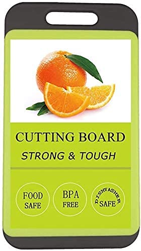 Svenee Mini Kitchen Cutting Board Mats, BPA-Free, Dishwasher Safe, Juice Grooves, Thicker Boards, Easy Grip Handle, Non Porous (1)