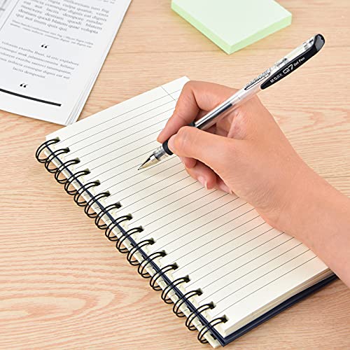 Zealor 4 Pack Hardcover Spiral Notebook College Ruled Notebooks Subject Notebook A5 Size 5.5"x 8.3" for Office and School Supplies (Red, Kraft, Green, Blue)