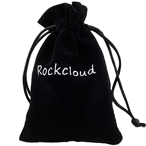 Rockcloud Pack of 2 Heart Decorative Crystal Chip Stones Wall Mounted Hooks for Coat Hat Hanging, Crystals Wall Hanger for Home Office Decoration, Howlite Turquoise