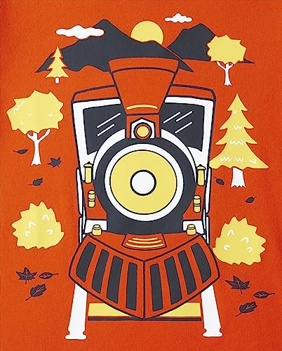 The Children's Place Baby-Boys And Toddler Boys Short Sleeve Graphic T-shirt Train 5T