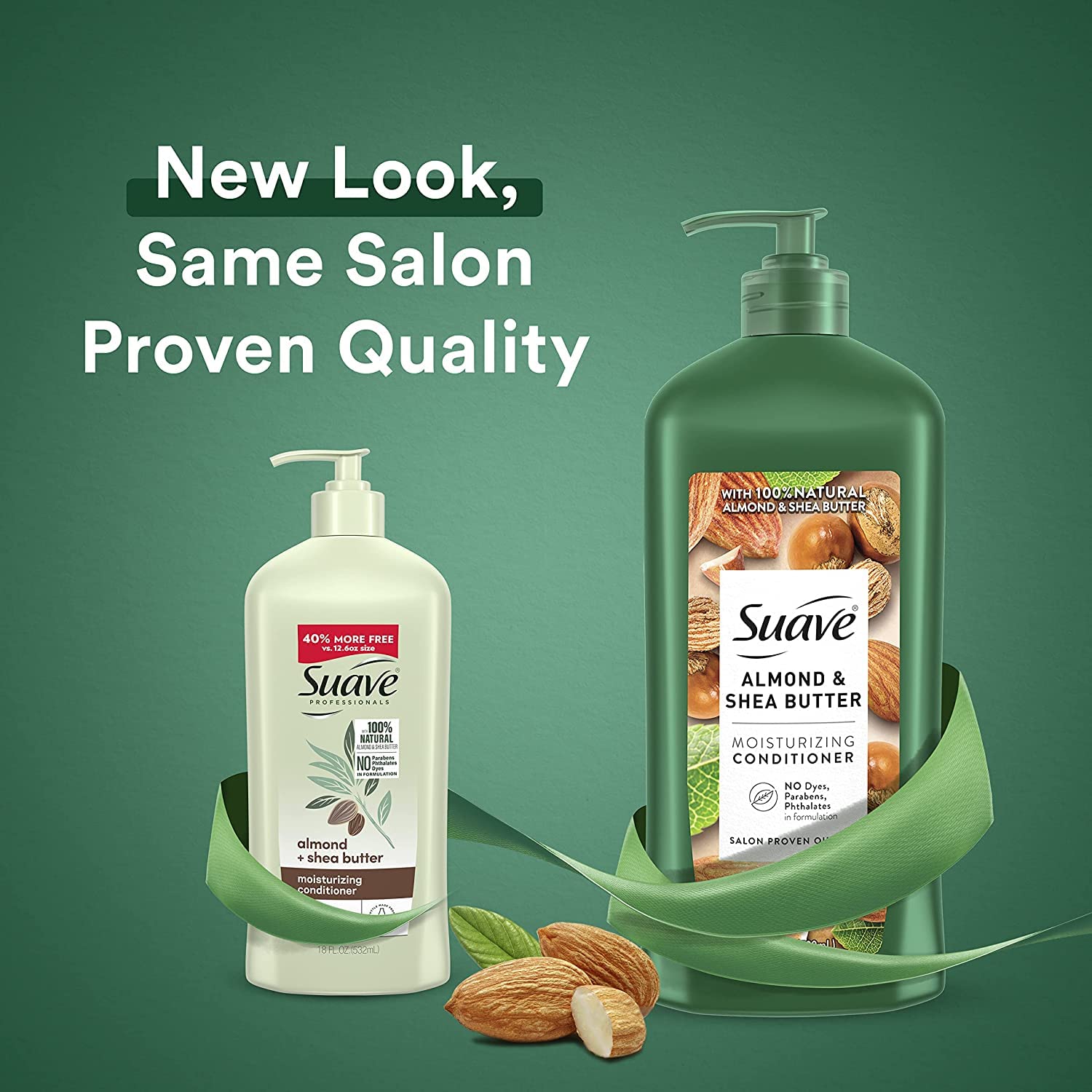 Suave Moisturizing Shampoo and Conditioner Set with Shea Butter - Revitalizing Dry Hair, 28 Oz Ea (2 Piece Set)