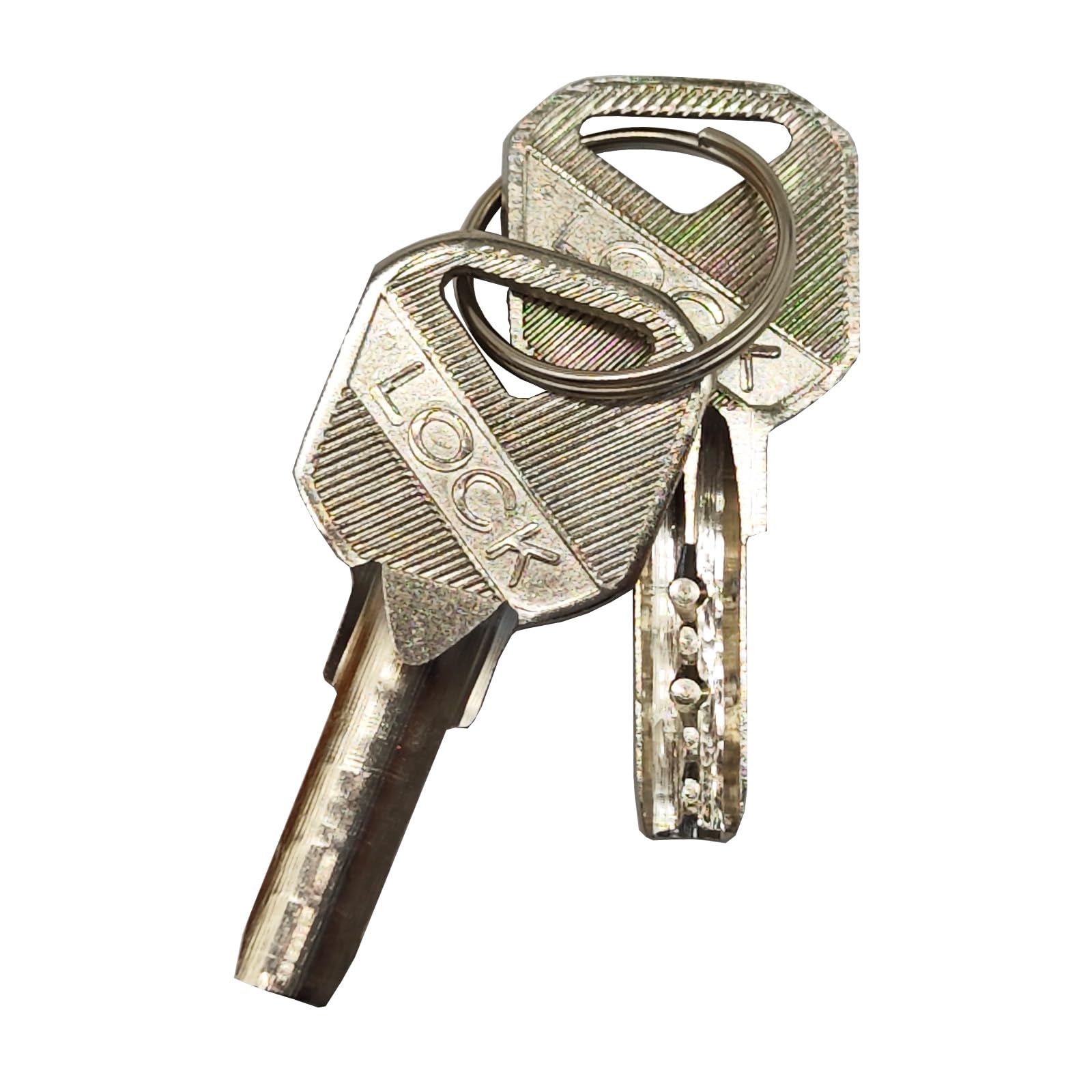 Fundyliue 5th Wheel King Pin Lock Solid Steel Trailer King Pin Lock Anti Theft Replacement for RVs Container Trailers and Campers with Warning Tag