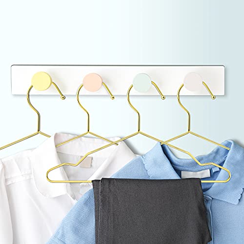 Wire Hangers Children's Hangers Strong Metal Children Clothes Hangers for Closet Space Saving Hanger for Hanging Coats Pants Clothes, 12 x 6.5 Inch(Gold, 36 Pcs)