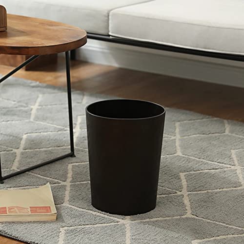 Jetamie Creative Storage Wooden Trash Can Home Bucket Garbage Bin Hotel Living Room Office Wastebasket Cans Nordic Recycling Bin ,Small Waste Basket for Home,Kitchen