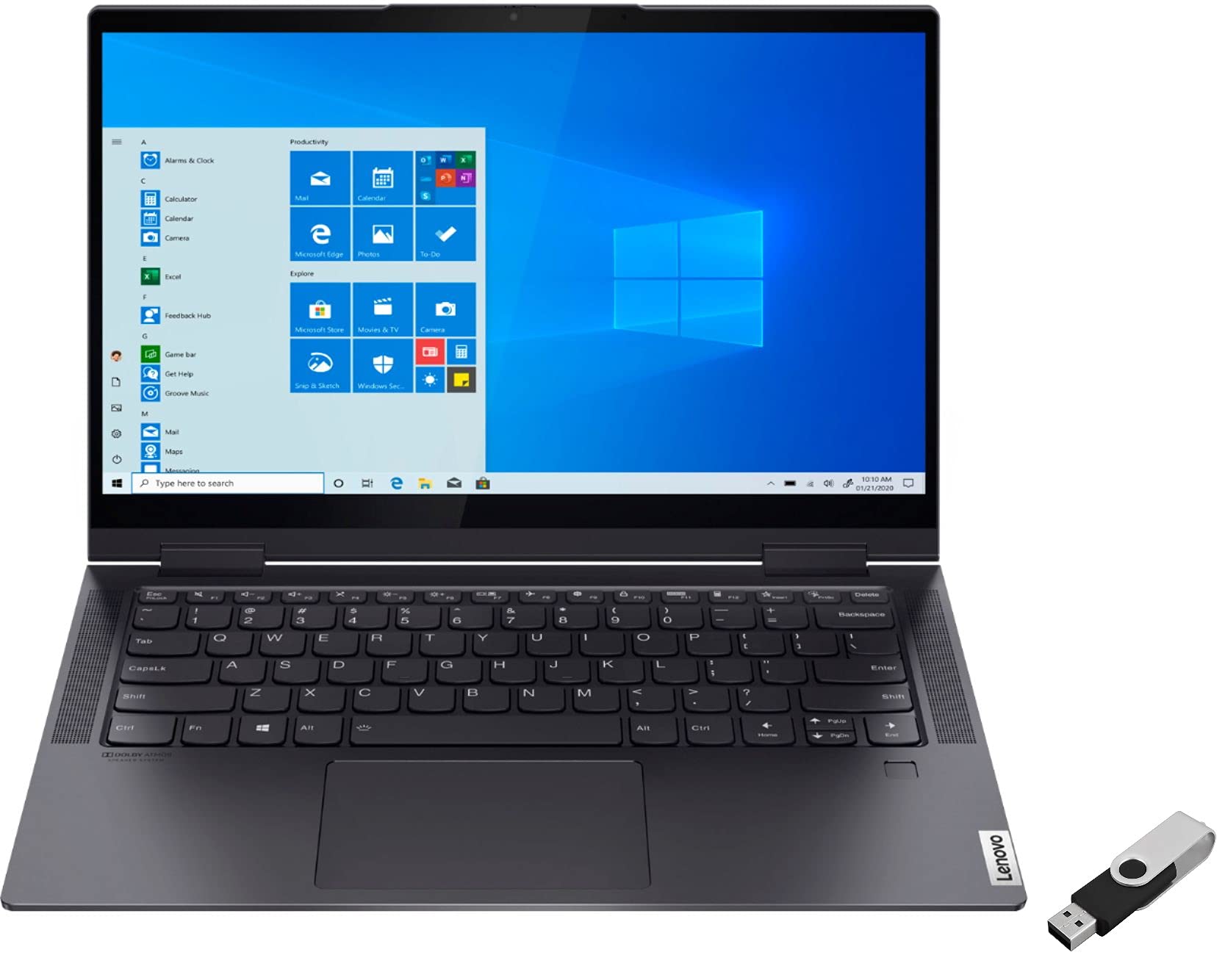 Lenovo Yoga 7i 2-in-1 Laptop 2022 | 14 inch FHD Touchscreen Intel EVO Platform | Intel Core i7-1165G7 Iris Xe Graphics 12GB DDR4 1TB SSD | WiFi 6 Thunderbolt 4.0 Backlit Fingerprint | Win 10 Pro