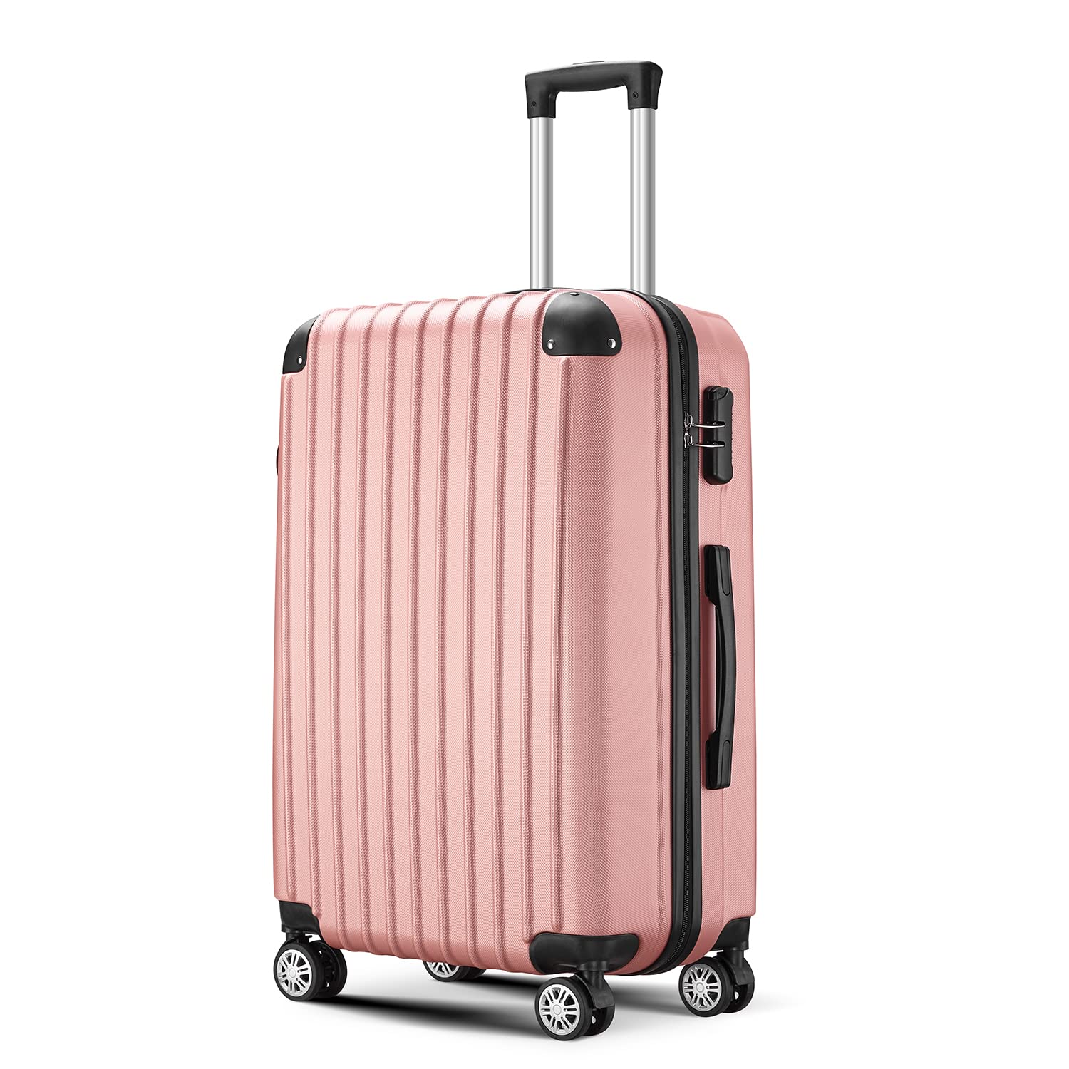 BlondBenjo Travellers 3 Piece Luggage Set Hard Cover Lightweight Suitcase Luggage Set
