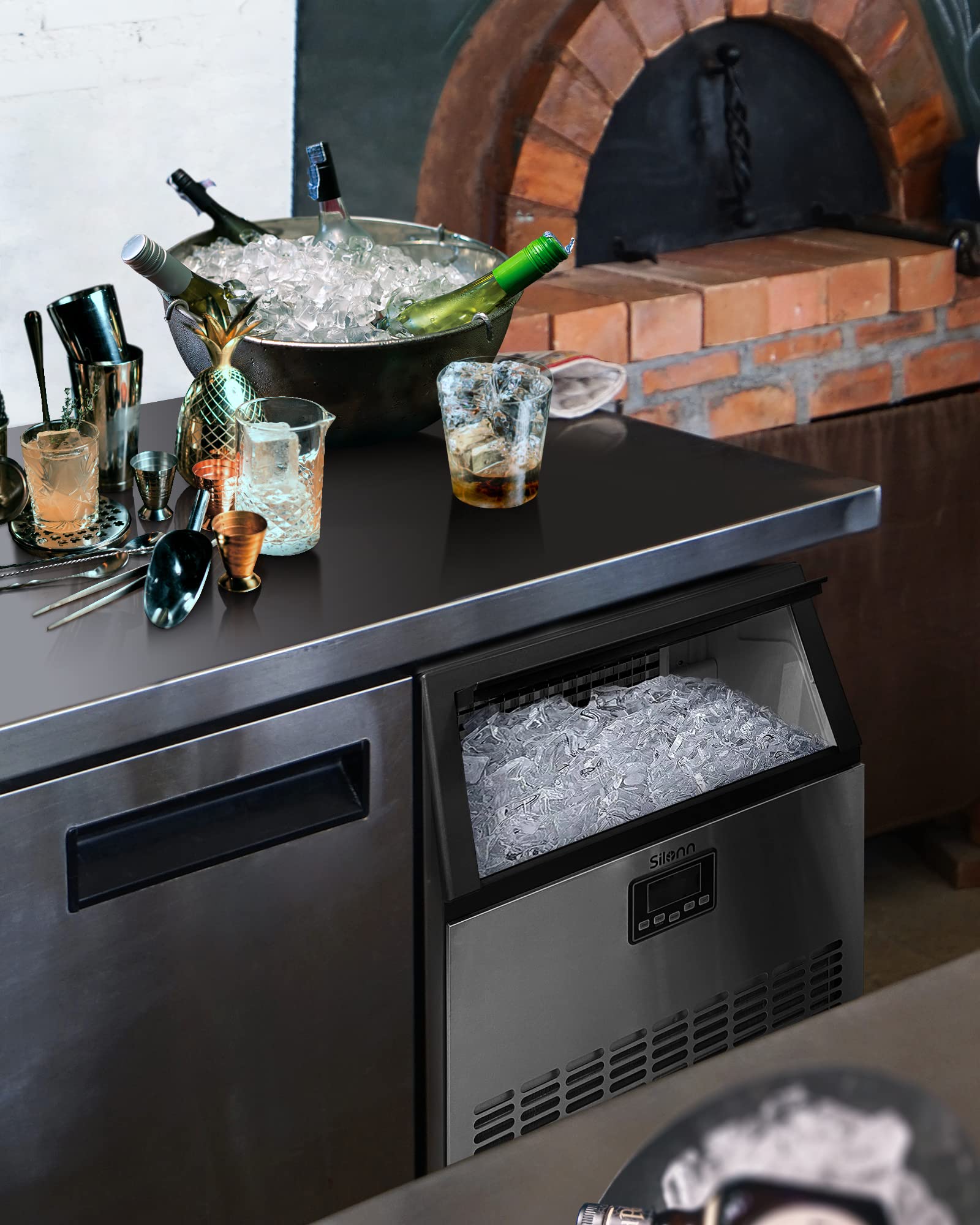 Silonn Commercial Ice Maker