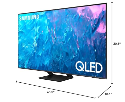 SAMSUNG QN55Q70CA 55 Inch Q70C QLED 4K Smart TV Bundle with 1 YR CPS Enhanced Protection Pack (2023 Model)