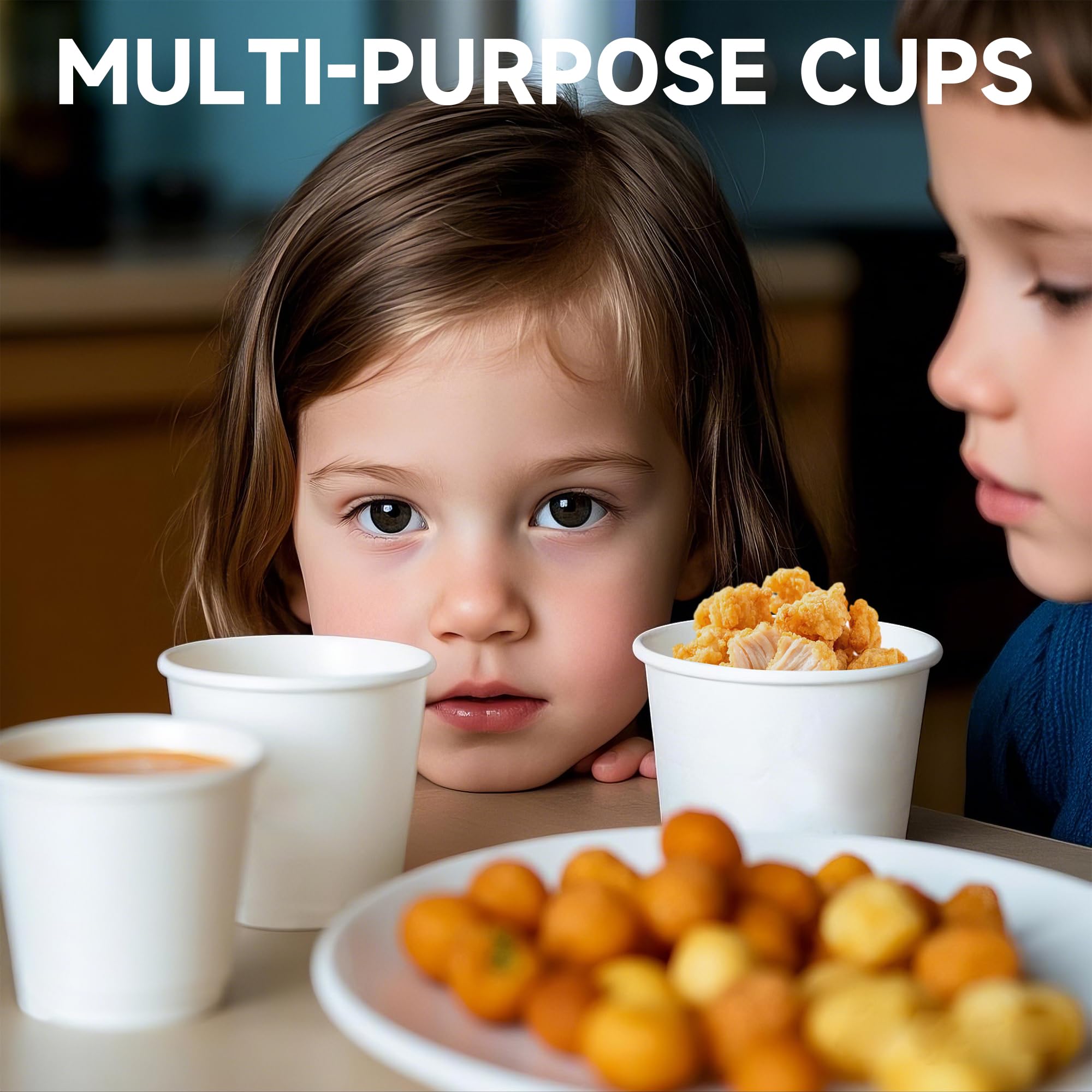 METAPRINT [600 Pack 3 oz Small Paper Cups, Disposable Bathroom Mouthwash Cups, Espresso Cups, Ideal for Parties and Everyday Use