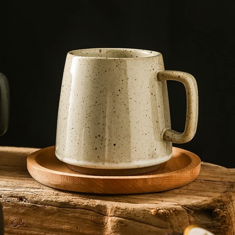 Madi Kay Designs Japanese retro cup afternoon tea light luxury cup ceramic coffee cup tableware water cup drinking utensils kitchen dining bar home gardening日式复古杯下午茶轻奢杯陶瓷咖啡杯餐具水杯饮具厨房餐吧家居园艺