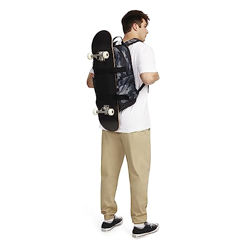 Hurley Mens Skateboard Backpack, Grey Camo, One Size