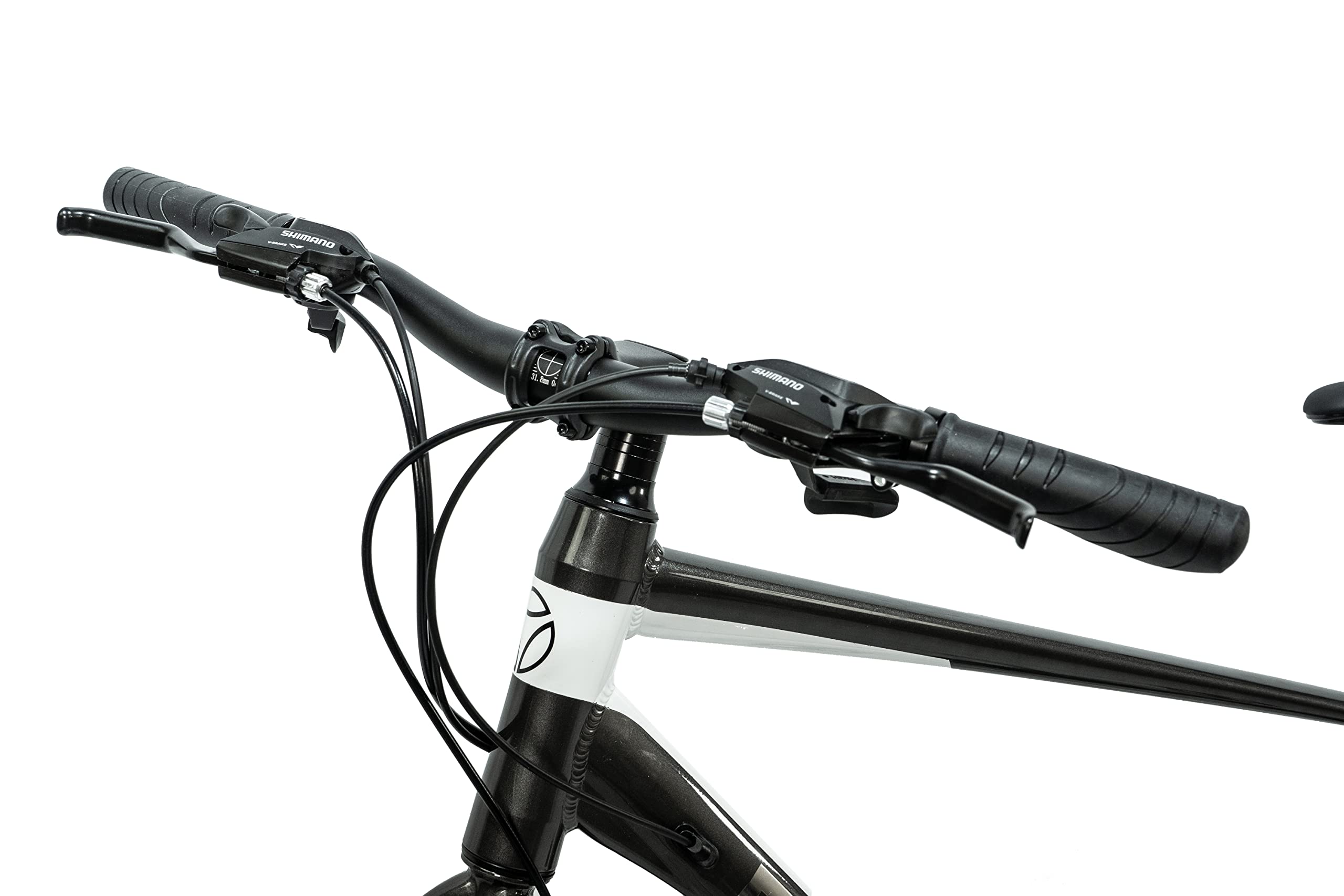 MOMODESIGN Hybrid Bike Shimano 21 speeds with Disc Brake, 700C Anti-Puncture Wheels