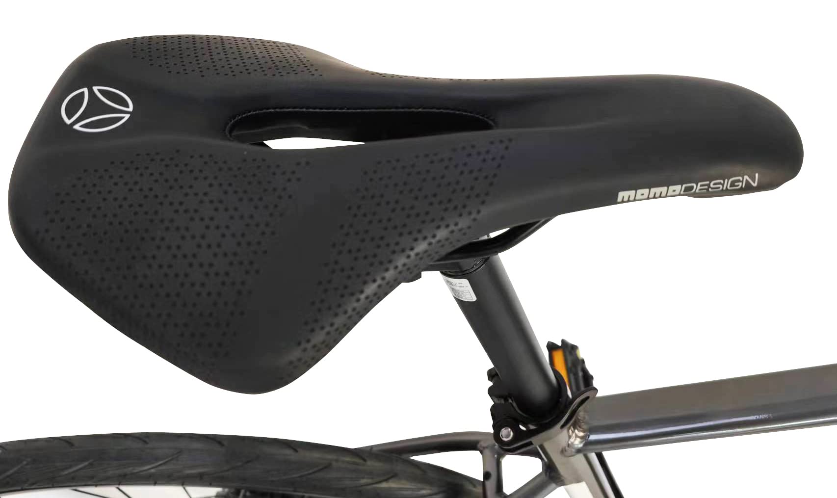 MOMODESIGN Hybrid Bike Shimano 21 speeds with Disc Brake, 700C Anti-Puncture Wheels