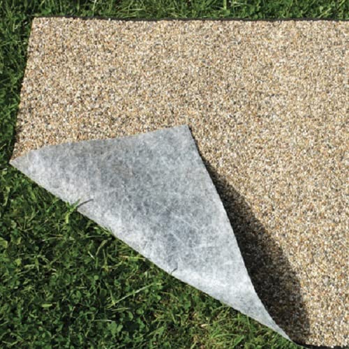 PondH2o Natural Stone Pond Liner, Decorative Water Garden Koi Fish Pond Lining Real Gravel 1.3 Feet x 16.5 Feet (0.4m x 5m), Backyard Pond Liner Border