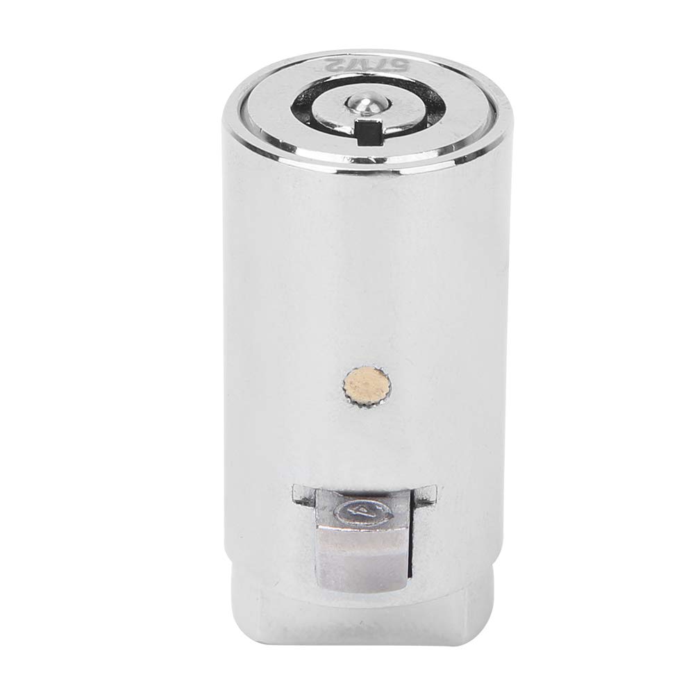 Vending Machine Lock with 3 Keys, Zinc Alloy Box Lock Cylinder for Automatic Selling Machines, Industrial , Candy Gumball Machine