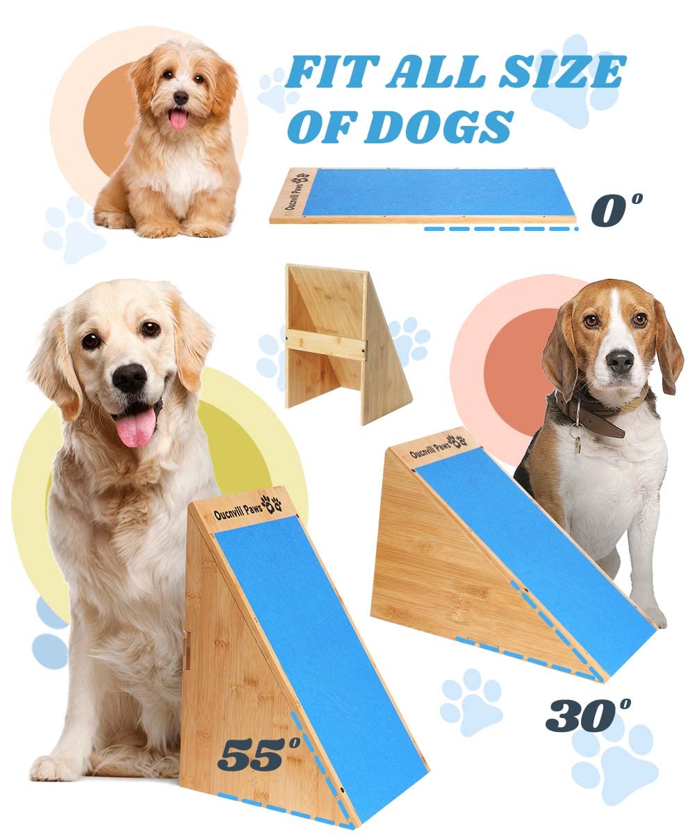 Scratch Square for Dogs, Extra Large Dog Scratch Pad for Nail, Hands Free Dog Nail File Toy, Stable Dog Scratch Pad with Bracket, Two Heights Optional