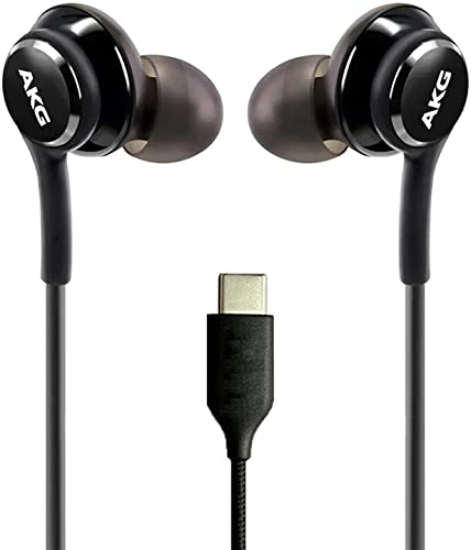 UrbanX 2021 Stereo Headphones for Samsung Galaxy S20, Galaxy S21 Ultra 5G, Note 20 Ultra, Note 10, Note 10+, M52, M53, A73 5G Microphone and Volume Remote Type-C Connector