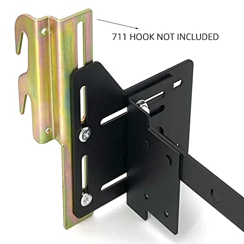 2Pcs Bed Frame Brackets Adapter for Headboard Extra Heavy Duty, Bed Adapter Conversion Plate, Queen Bed Frame Headboard Brackets Modification Plate