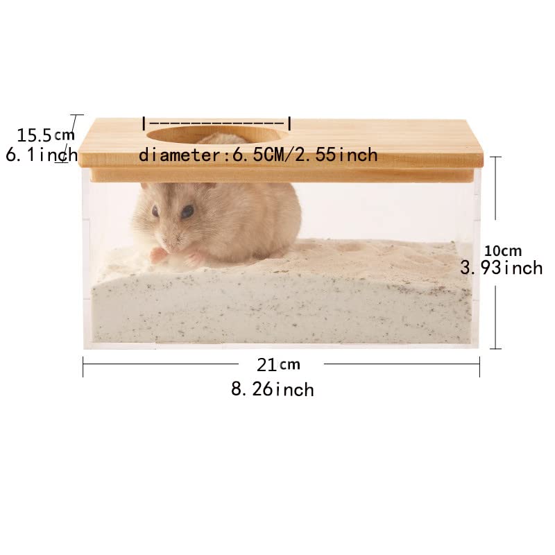2pcs Wood Hamster Toy Stair Chew Hamster Climbing Ladder Bridge Guinea Pig Platform Ramp Gerbil Rat Small Animal Accessories