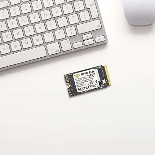 Timetec 512GB M.2 2242 SSD NVMe PCIe Gen3x4 3D NAND TLC Read/Write Speed Up to 2,000/1,500 MB/s Compatible with Lenovo Thinkpad E15 / ThinkPad 11e Yoga Gen 6, Laptop and Desktop