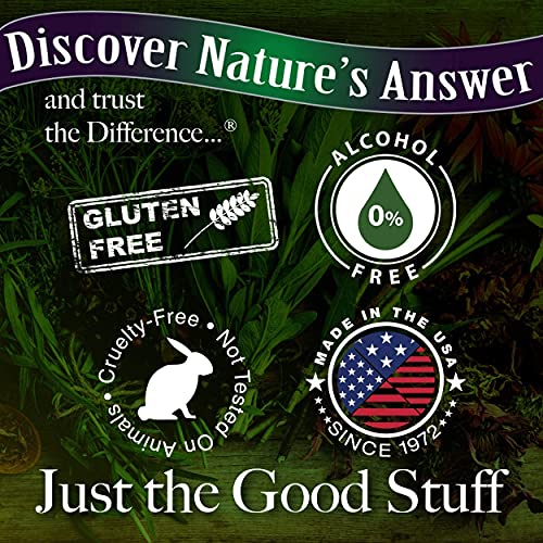 Nature's Answer PerioBrite Alcohol-Free Mouthwash, Cinnamon, 16-Fluid Ounce | Whitens Teeth | Freshens Breath | Removes Plaque | Minimizes Dry Mouth (Pack of 2)