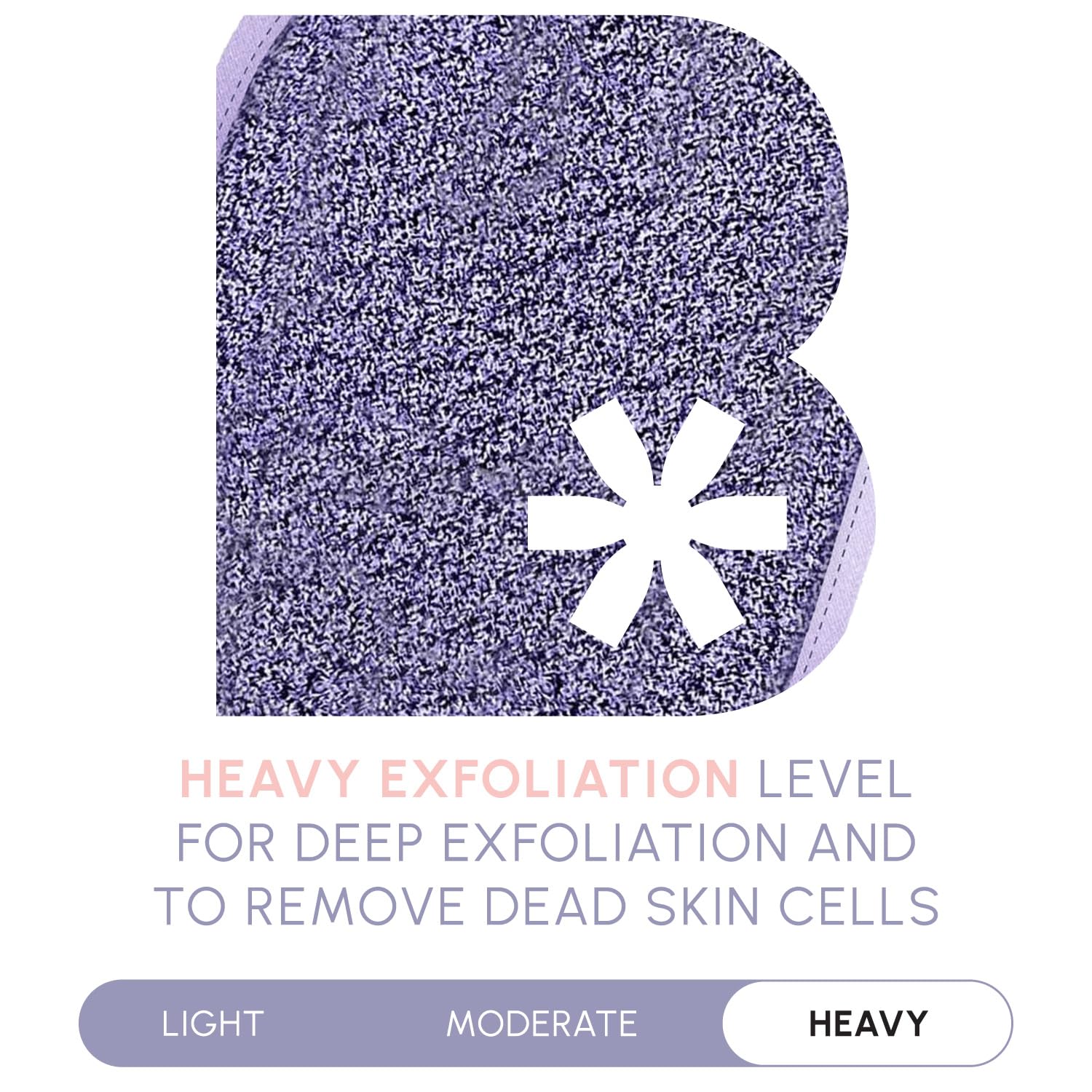 Brooklyn Botany Exfoliating Mitt for Bath and Shower β Heavy Duty Exfoliating Body Scrubber for Massage and Dead Skin Remover for Body β 1 Mitt