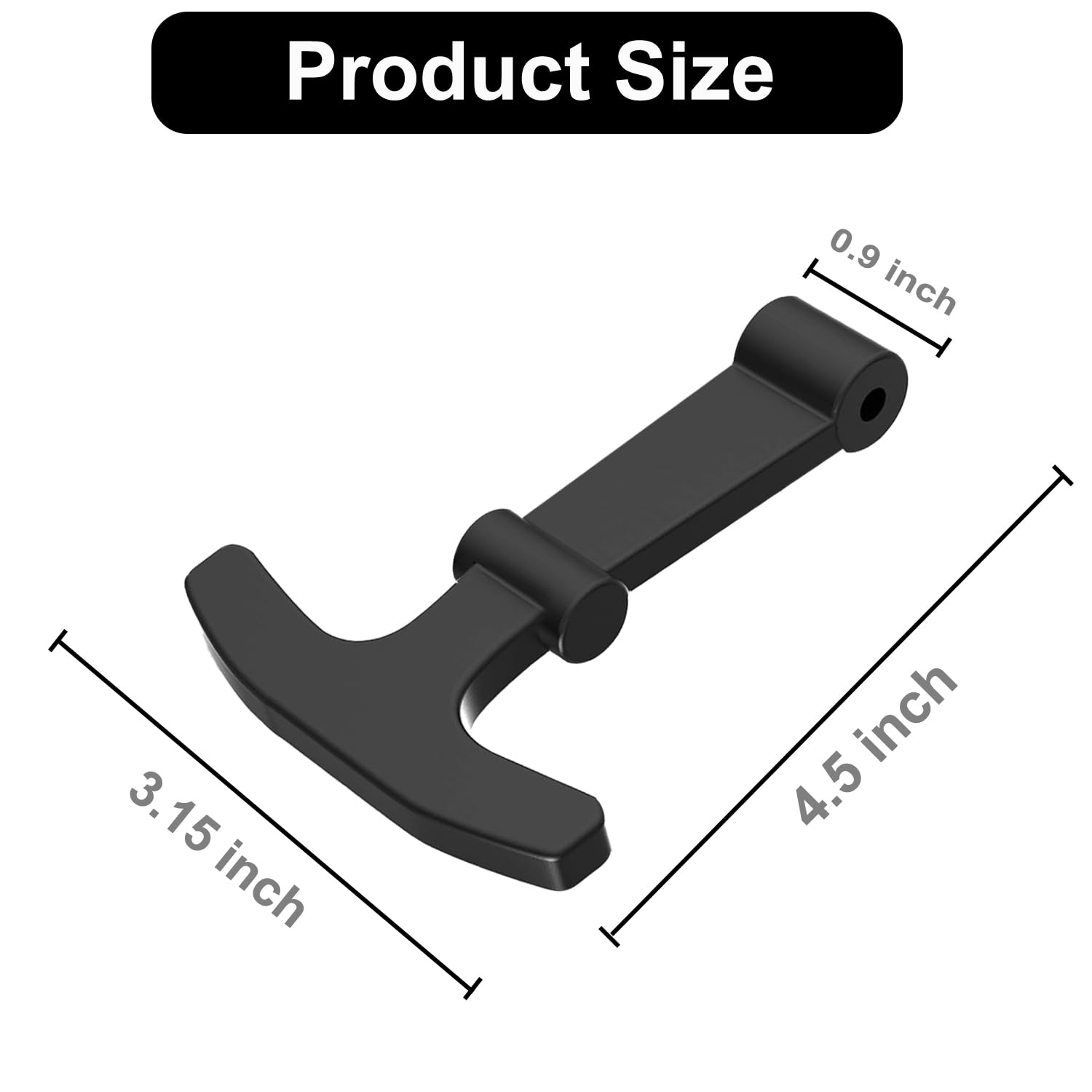 pakmee Cooler Lid Latches Replacement for Yeti Coolers, Made of Premium Hard Durable Rubber Also Compatible with RTIC Cooler