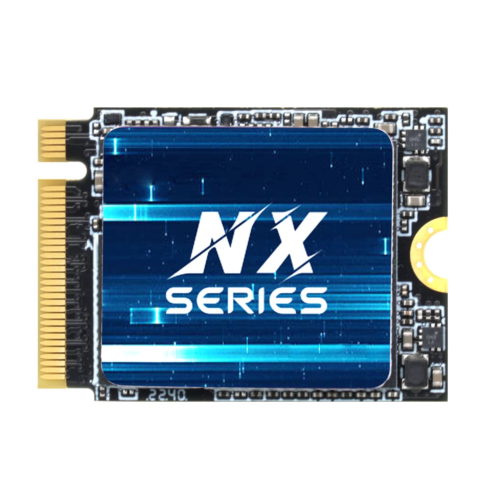 KingSpec 512GB 2230 SSD NVMe Gen3x4, M.2 PCIe 3.0 SSD with 3D NAND Flash, Internal Solid State Hard Drive for Steam Deck & Surface Pro (Read Speed up to 3500MB/s)
