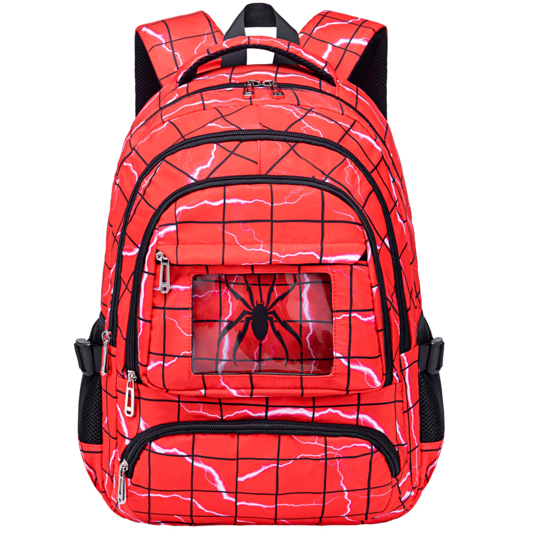 HotAdsFW Spider Backpack for Boys 4 5 6 7 8 9 Elementary Kids School Backpack Bookbag for Girls 8-10 School Bag for Kindergarten Primary Middle School
