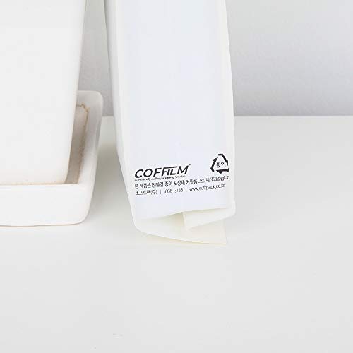 COFFILM Eco Paper Side Gussted Coffee Bag 1kg 32oz / W Valve (50pcs)