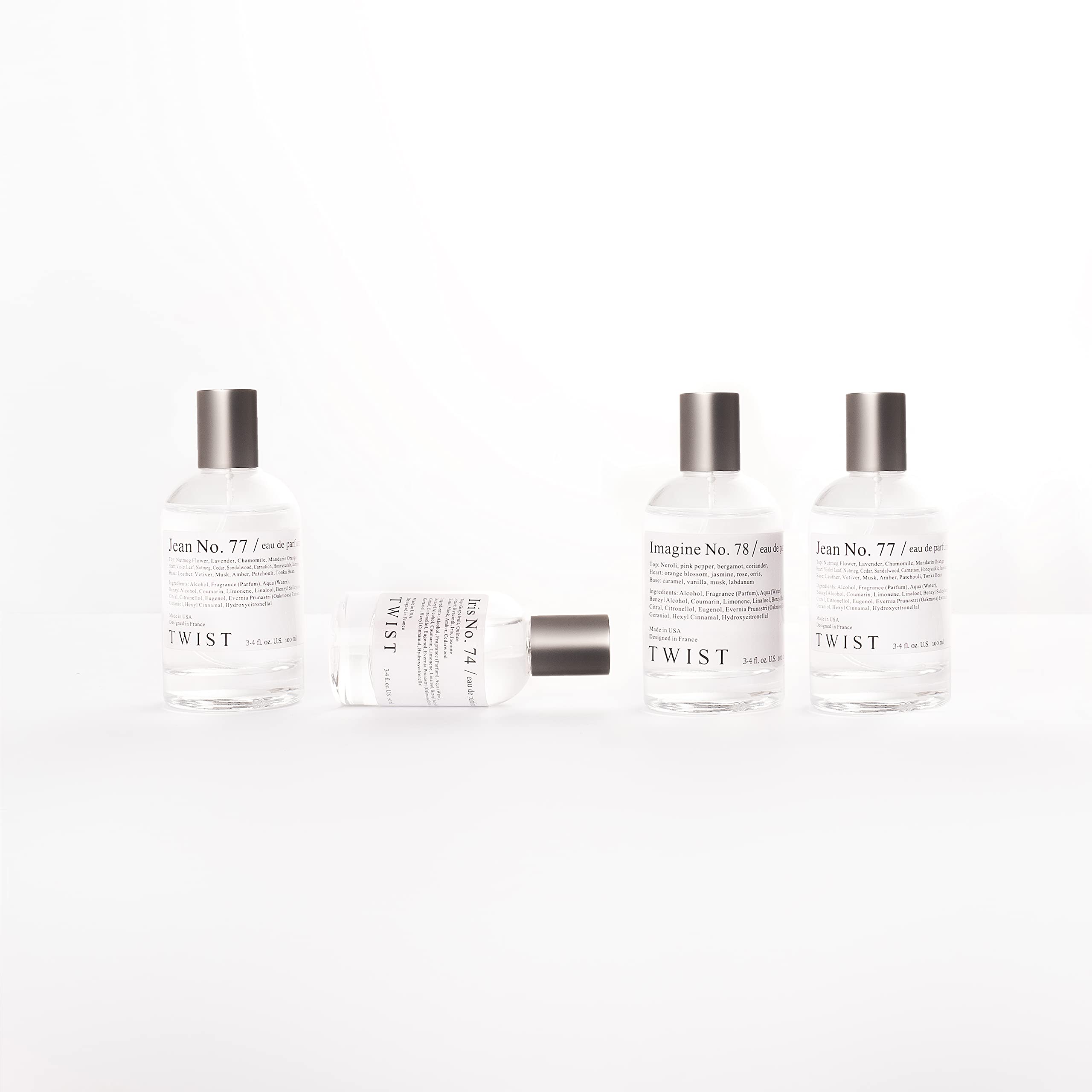 Twist Green No. 41 - Inspired by Green Irish Tweed, Long Lasting Perfume For Men, EDP - 100 ml | 3.4 fl. oz.