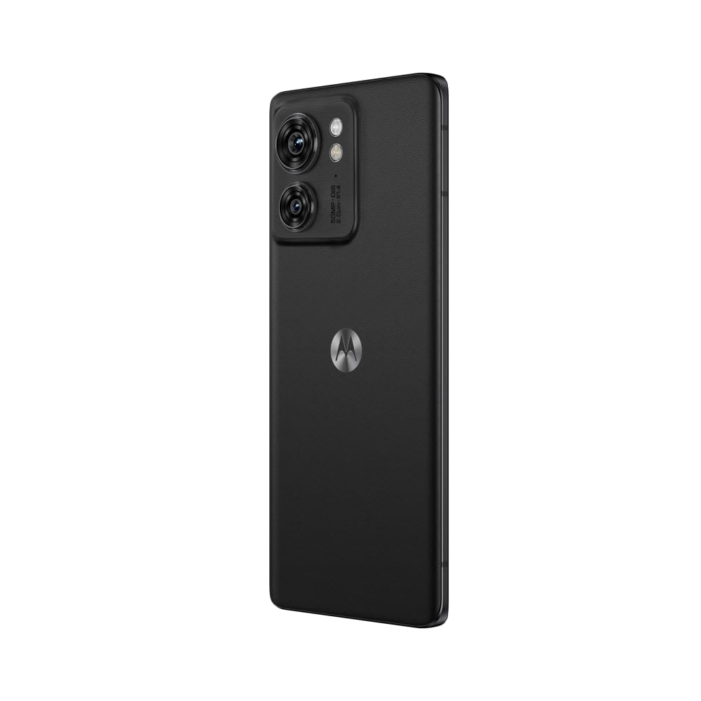 Motorola Edge 40 5G (Eclipse Black) Dual-SIM (Nano, eSIM) 256GB Storage + 8GB RAM GSM Unlocked Android Smartphone - International Version