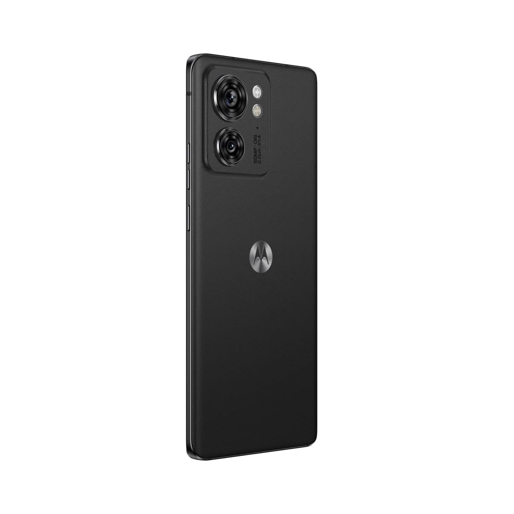 Motorola Edge 40 5G (Eclipse Black) Dual-SIM (Nano, eSIM) 256GB Storage + 8GB RAM GSM Unlocked Android Smartphone - International Version