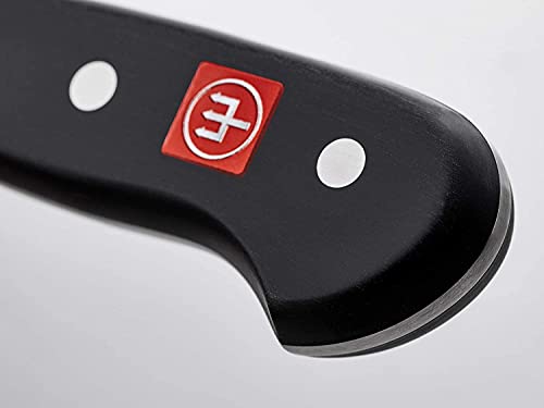 Wüsthof Classic Hollow Edge Carving Knife, 8-Inch, with Bonus Paring Knives, Black, (8854)